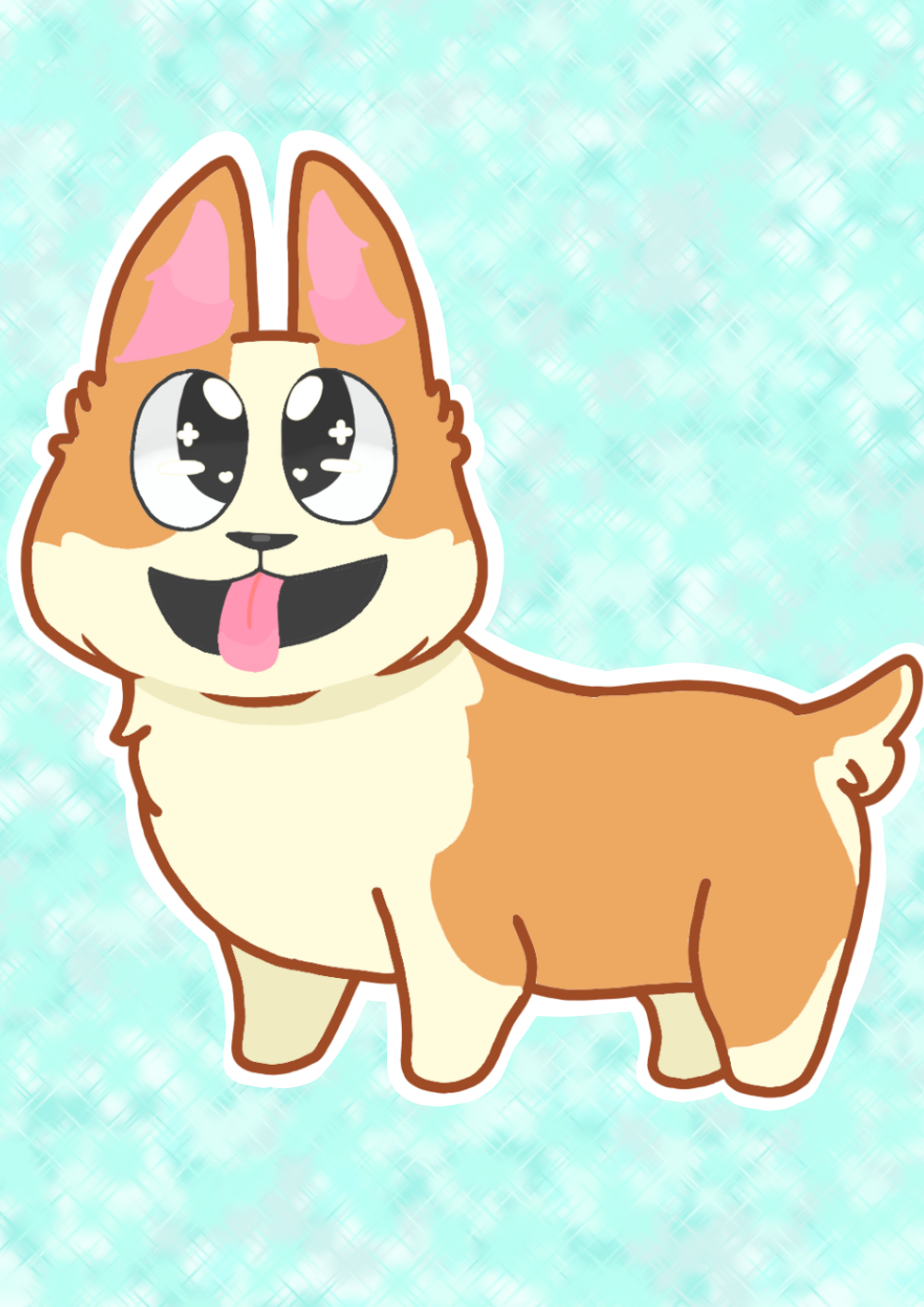 Çørgî 🐕 Ruby Potter - Illustrations ART street