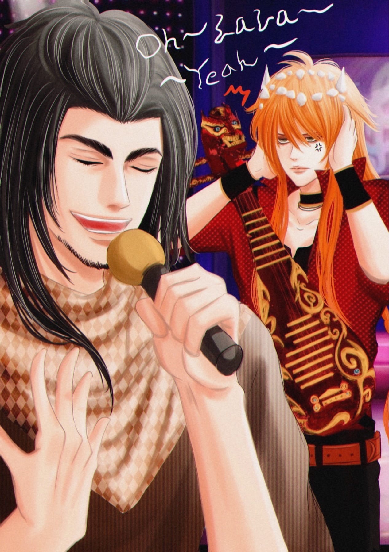 When your friend sing like this Gigi Yip - Illustrations ART street