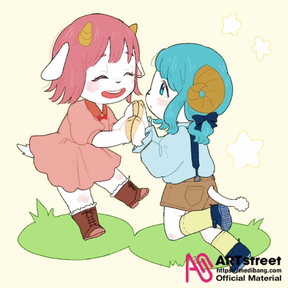 Goat & Sheep chaiko - 插图 ART street