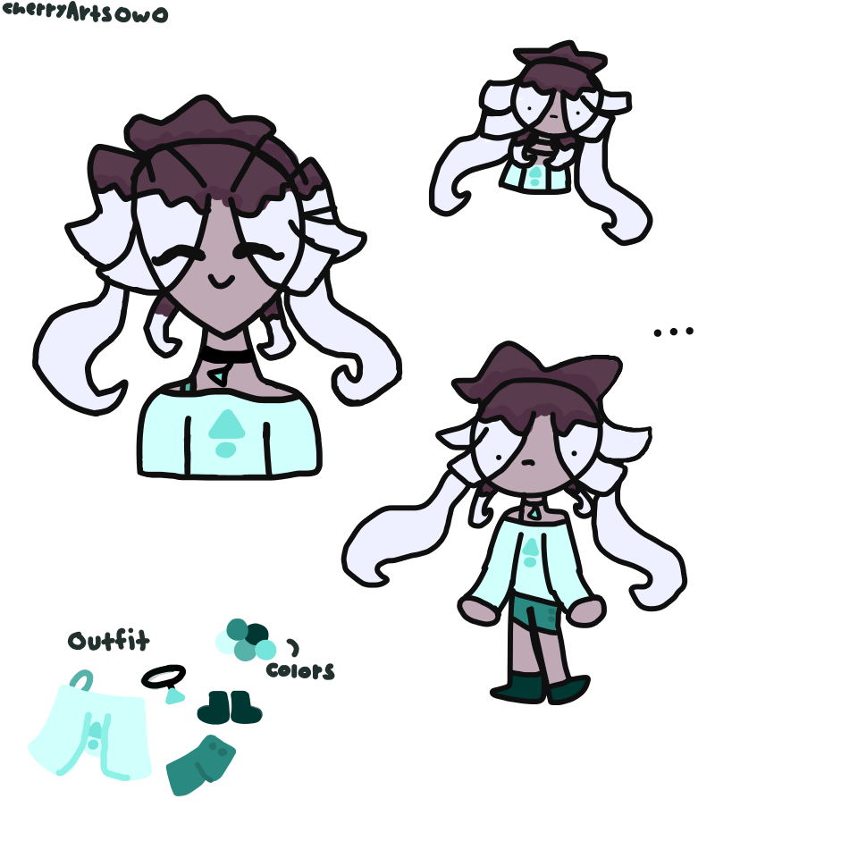 Contest entry for Hello my name is: Phia's contest CherryArtsOwO ...