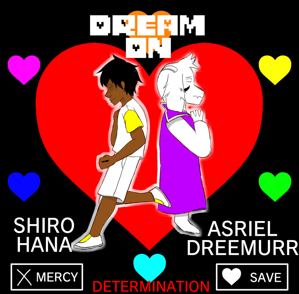 DREAM ON: Shiro Hana & Asriel Dreemurr Maykiah Grantham - Illustrations ...