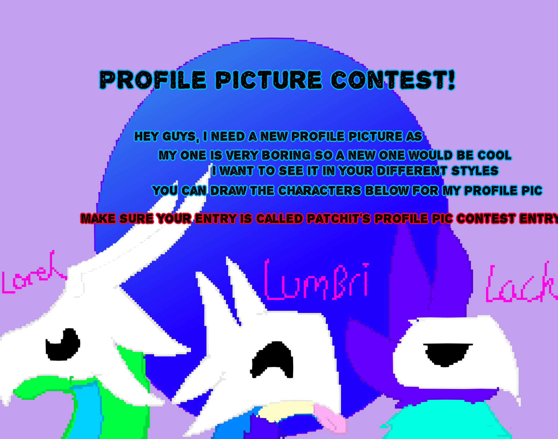 CONTEST REMINDER! ENDS ON MONDAY Patchit - Illustrations ART street