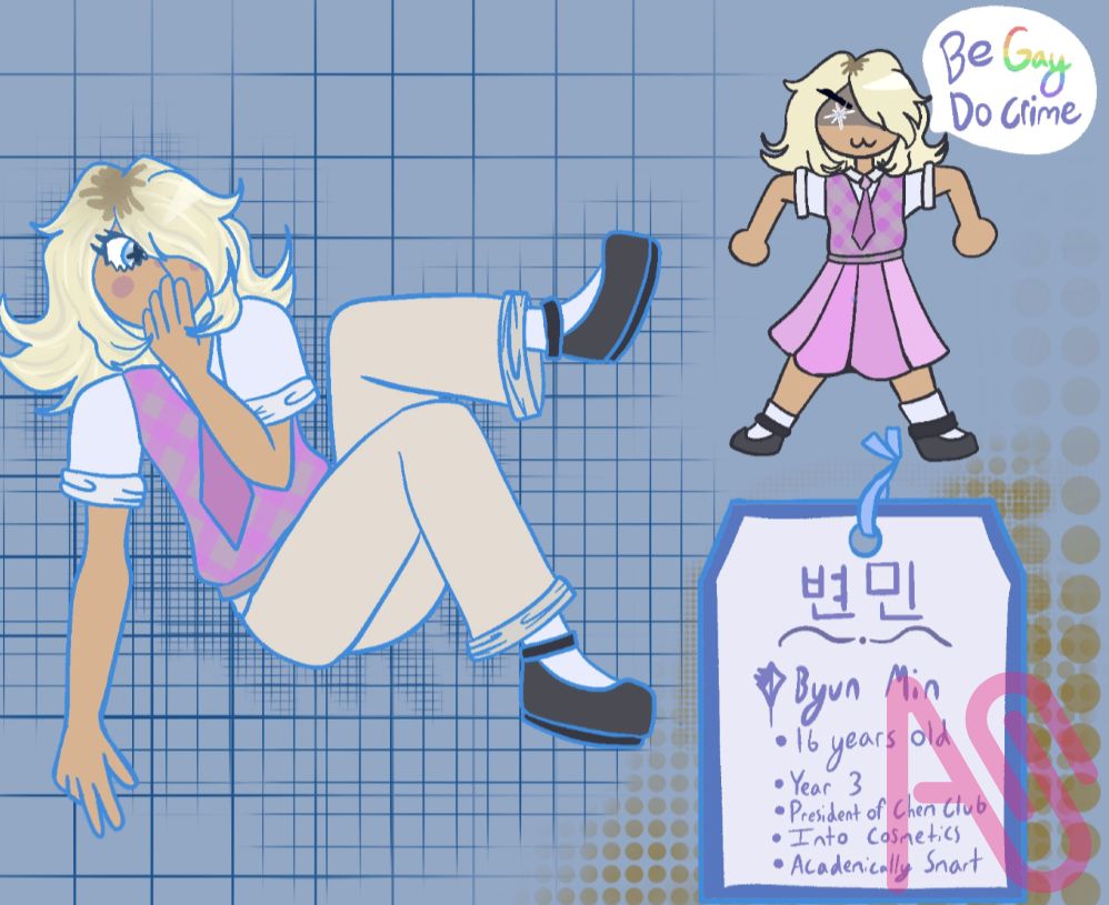 Byun Min (prototype) The Red Mist Committee - Illustrations ART street