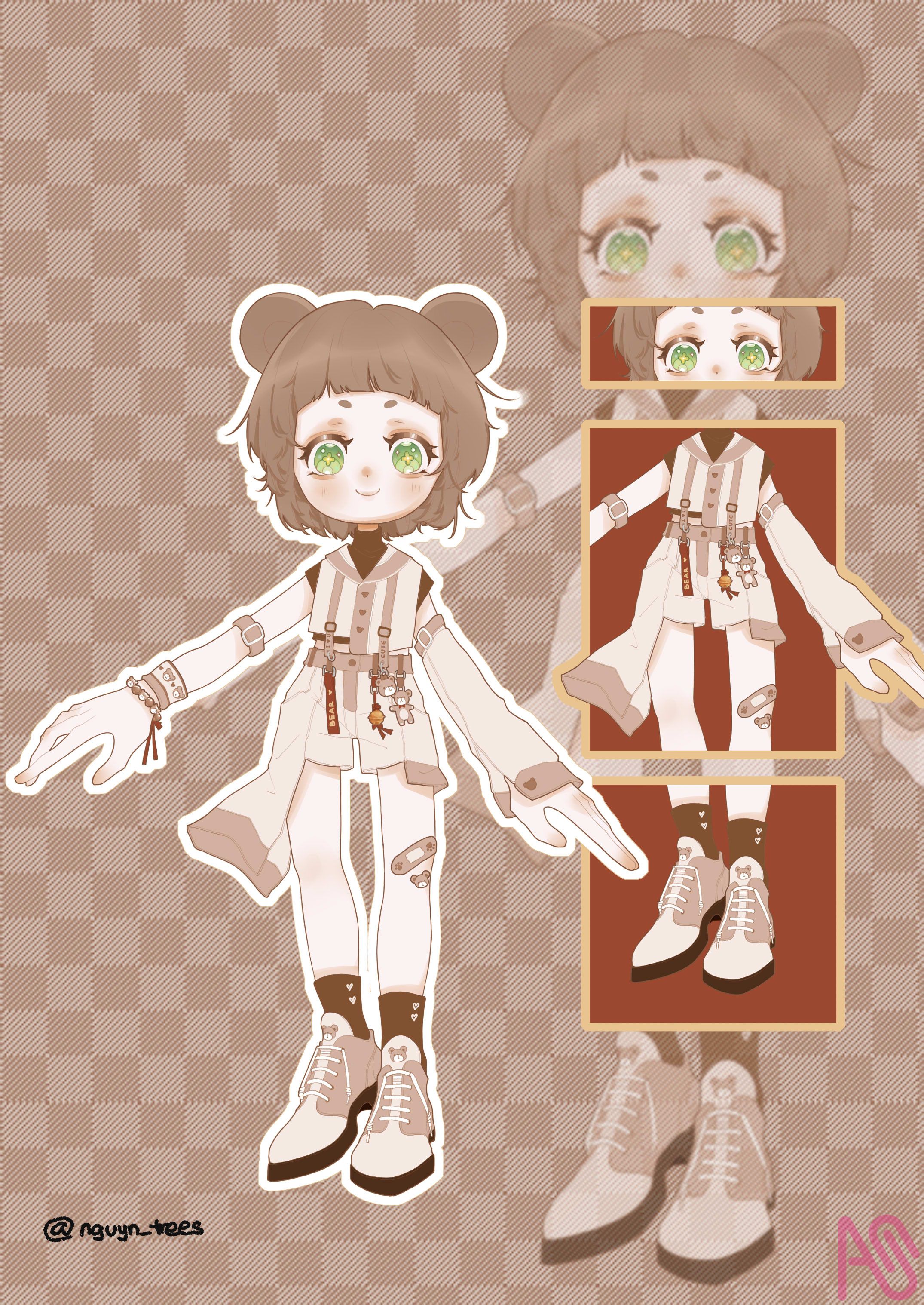 OC Ted Nguyên Hy Vũ - Illustrations ART street