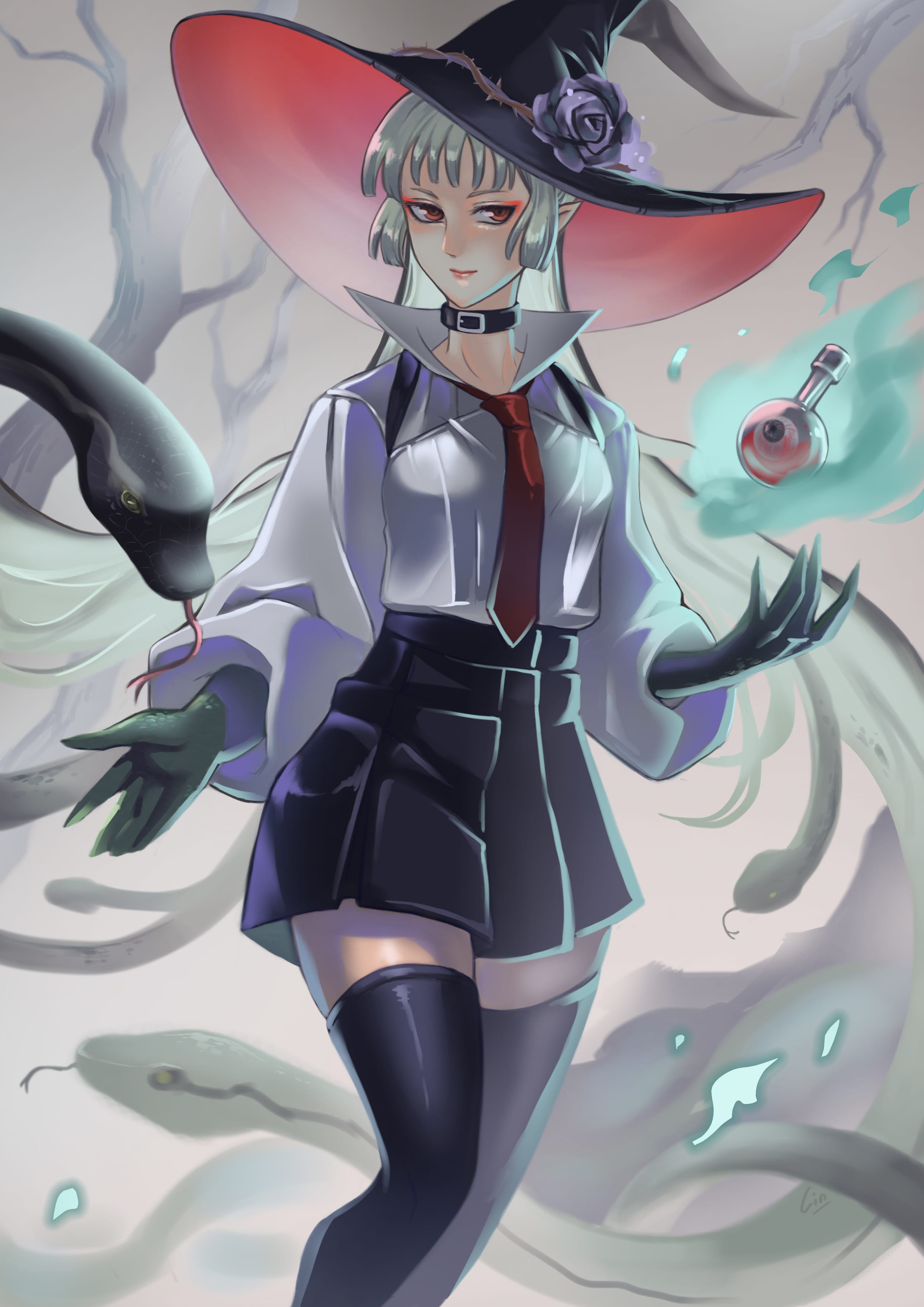 魔女 Cin - 插图 ART street