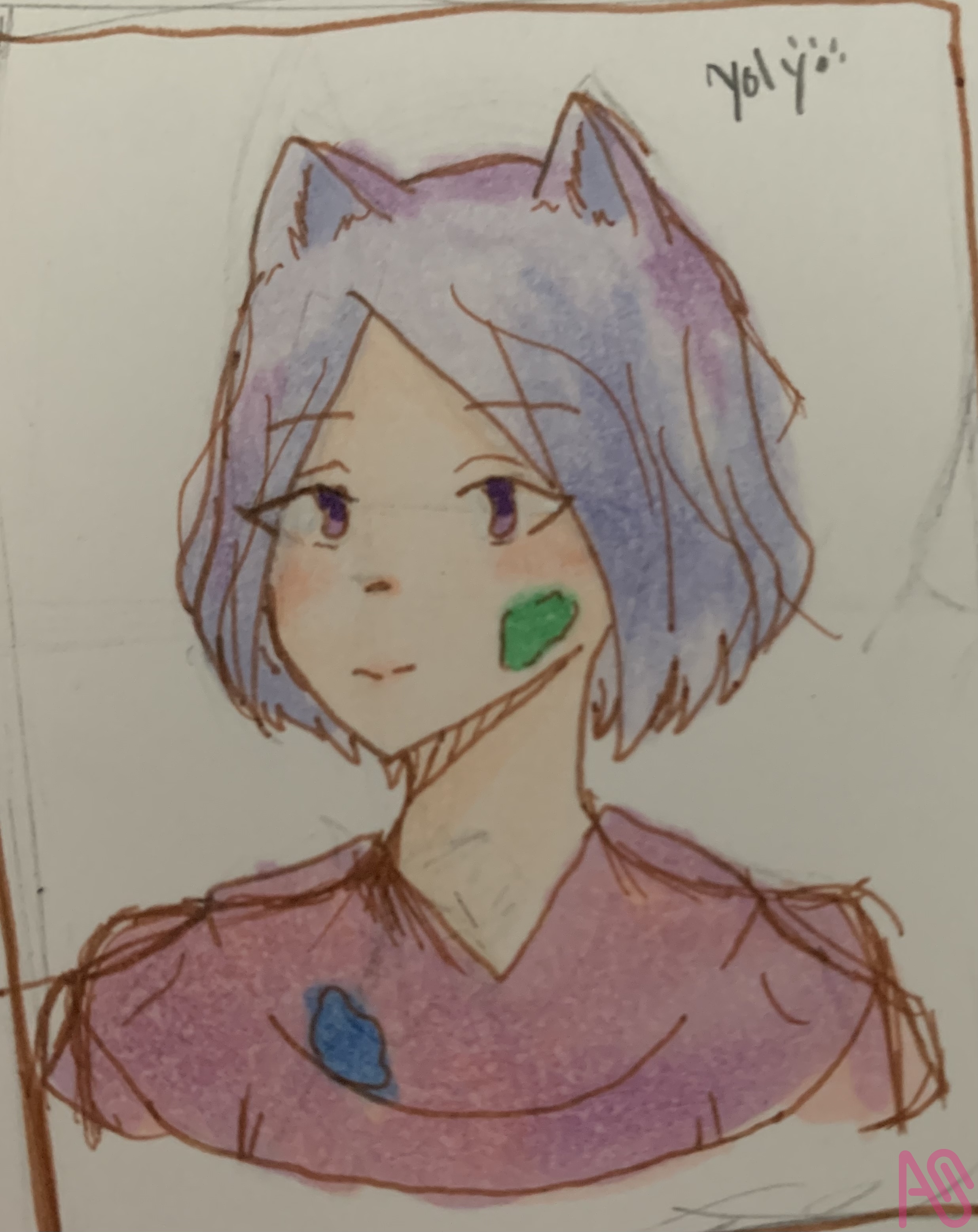 Here we go! Another drawing! YOLY_青い - 插图 ART street