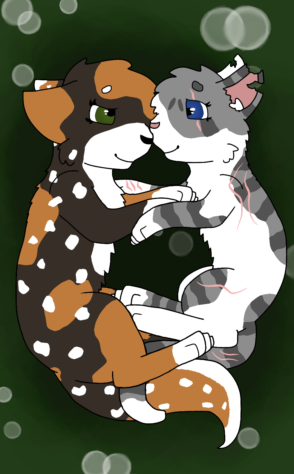 Blossomfall x Ivypool Pj_Draws_Art - Illustrations ART street