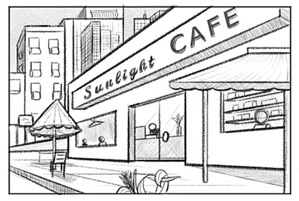 Storyboard Practice3 Paper_weight - Illustrations ART street