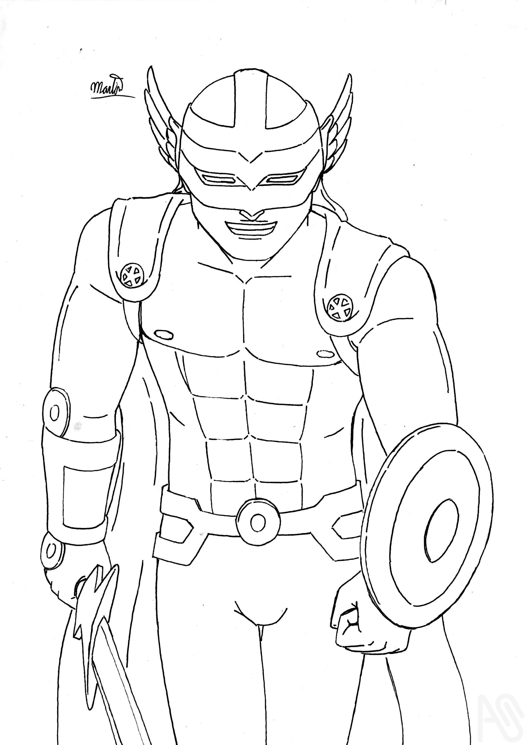 Bleach sternritter M fanart digital tancho.gt - 插图 ART street