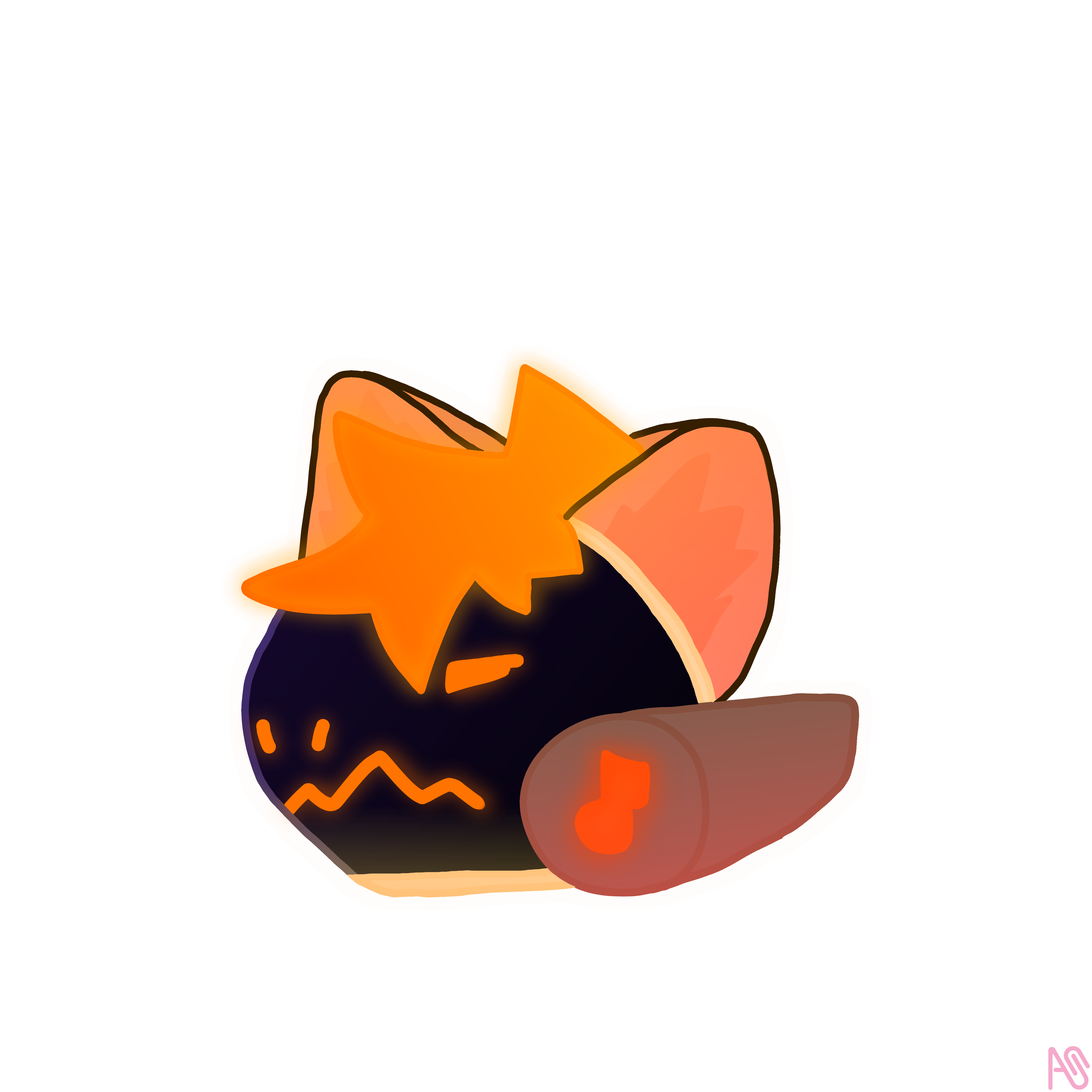Sticker blinker Supernova Comett - Illustrations ART street