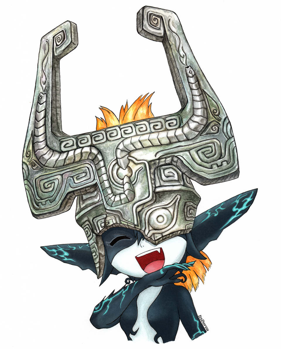 Midna - Traditional Art Saichi-san - Illustrations ART street