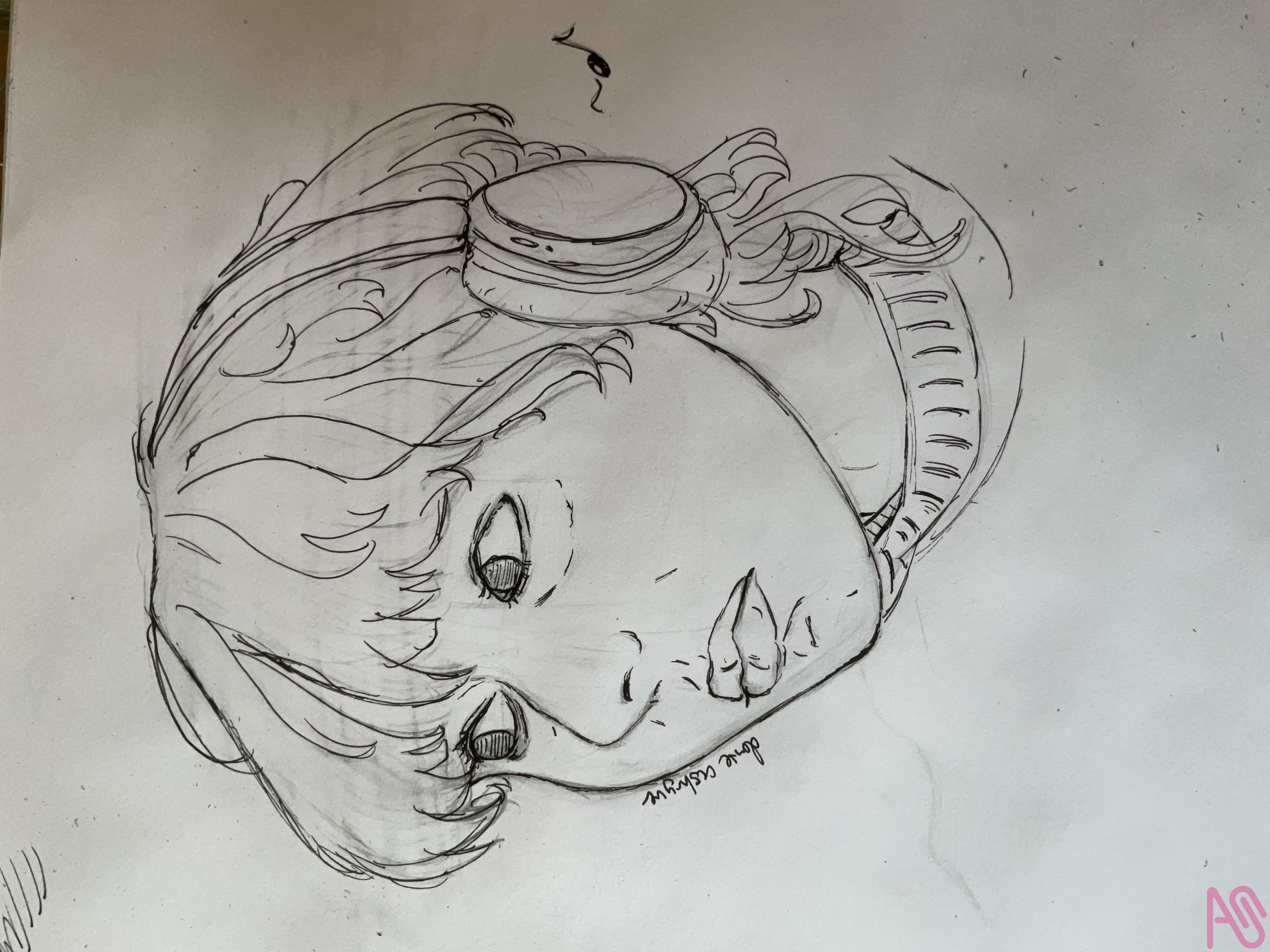 Self portrait Oblivixn (Dante) - Illustrations ART street