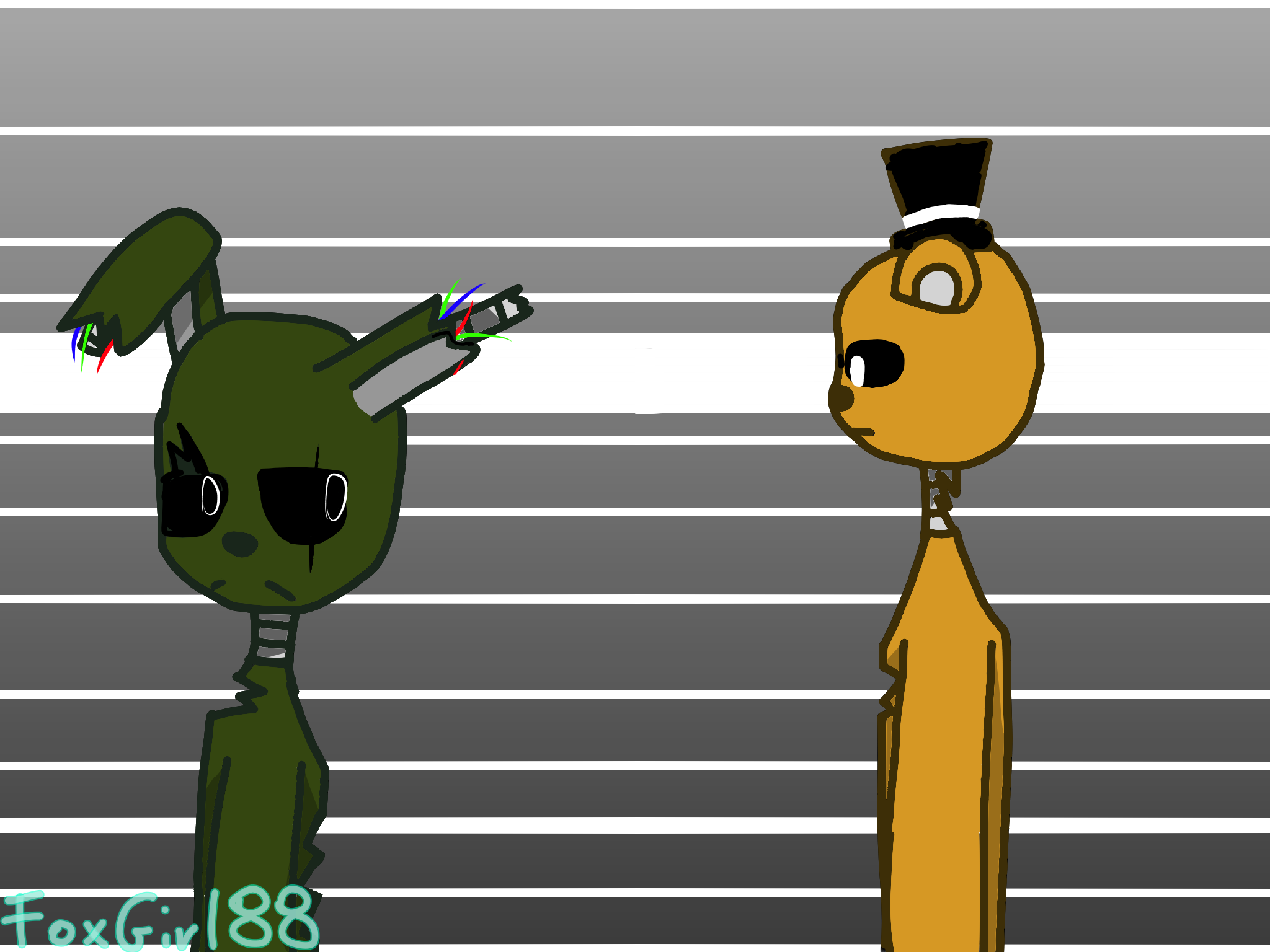 beast friends foxs_drawings - Illustrations ART street