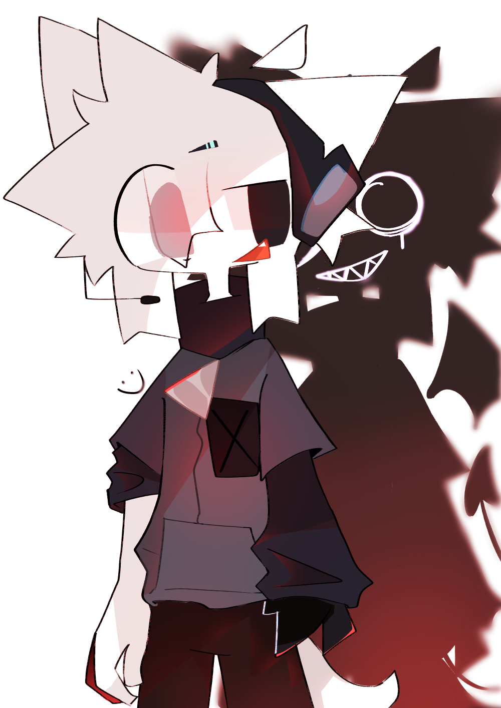 🦊🎧🤍😈 Foxyyy - 插图 ART street