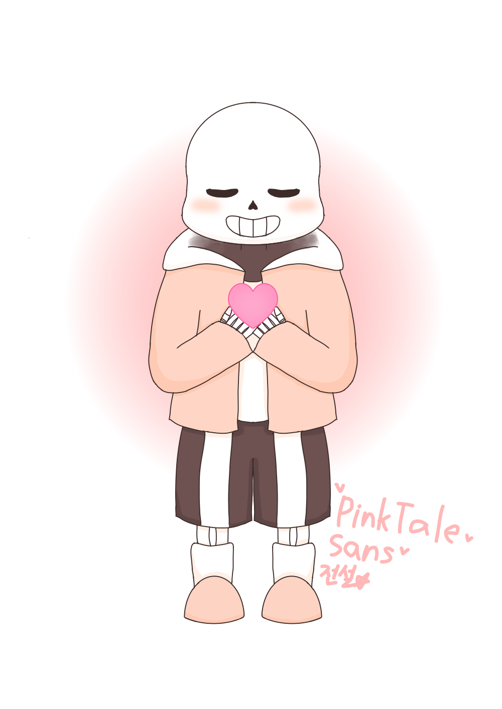PINKTALE sans ۣۜ͜͡ 전설 ৡ - Illustrations ART street