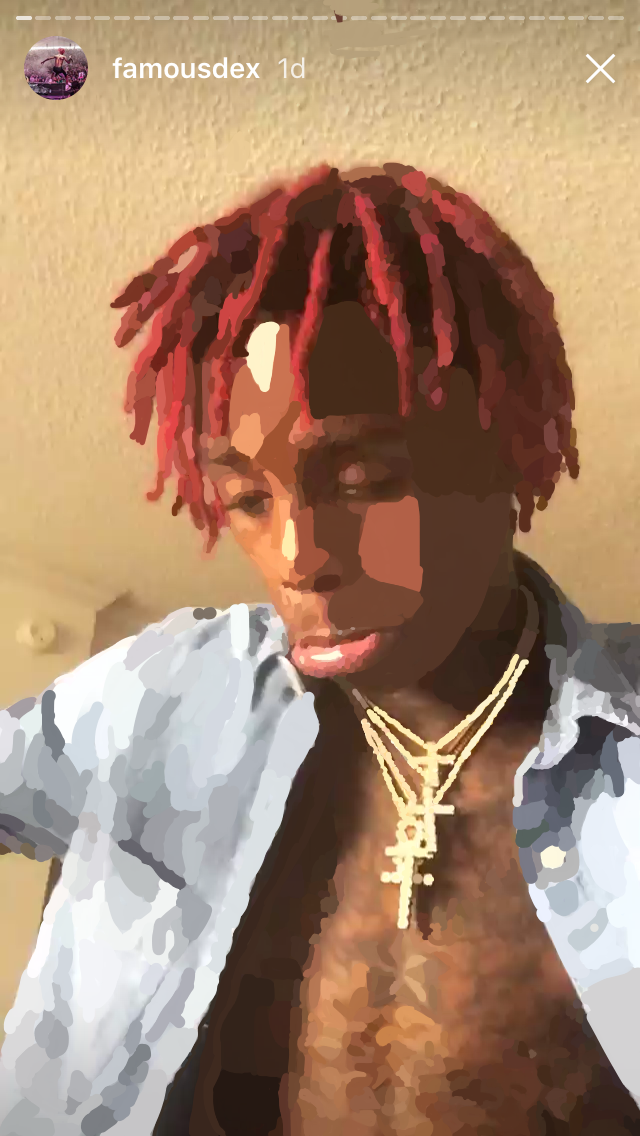 Famous Dex #WhoadieWorld - Illustrations ART street