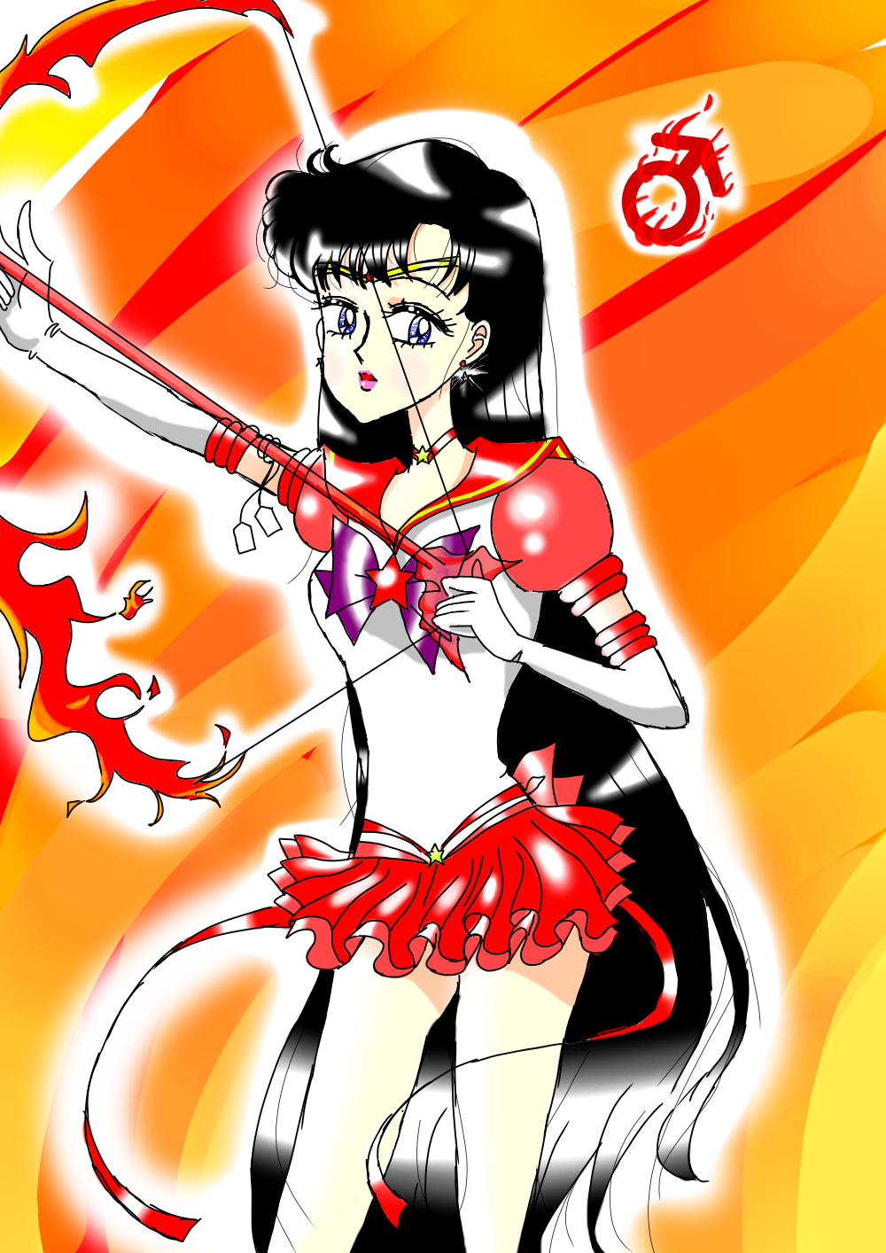 sailor mars maito - Illustrations ART street