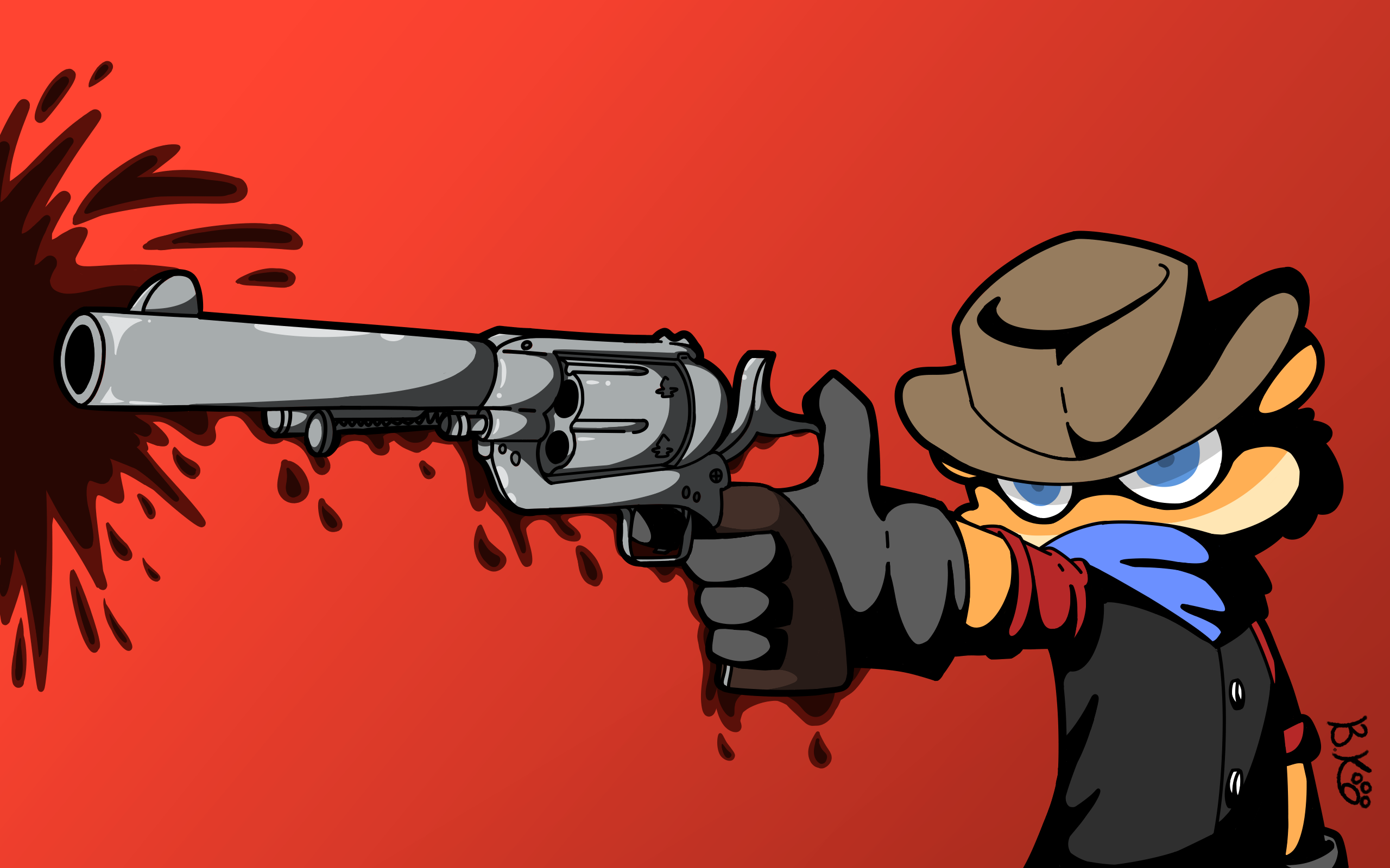 Deathman's Gun BlackkittyXian - Illustrations ART street