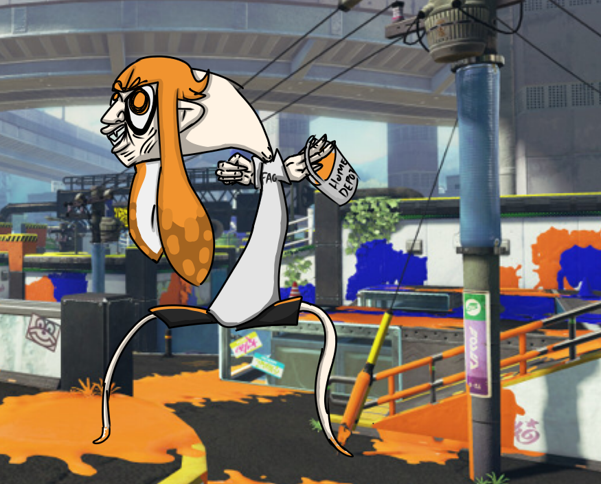 Woomy from Spitoon RevolvingAnon - Illustrations ART street