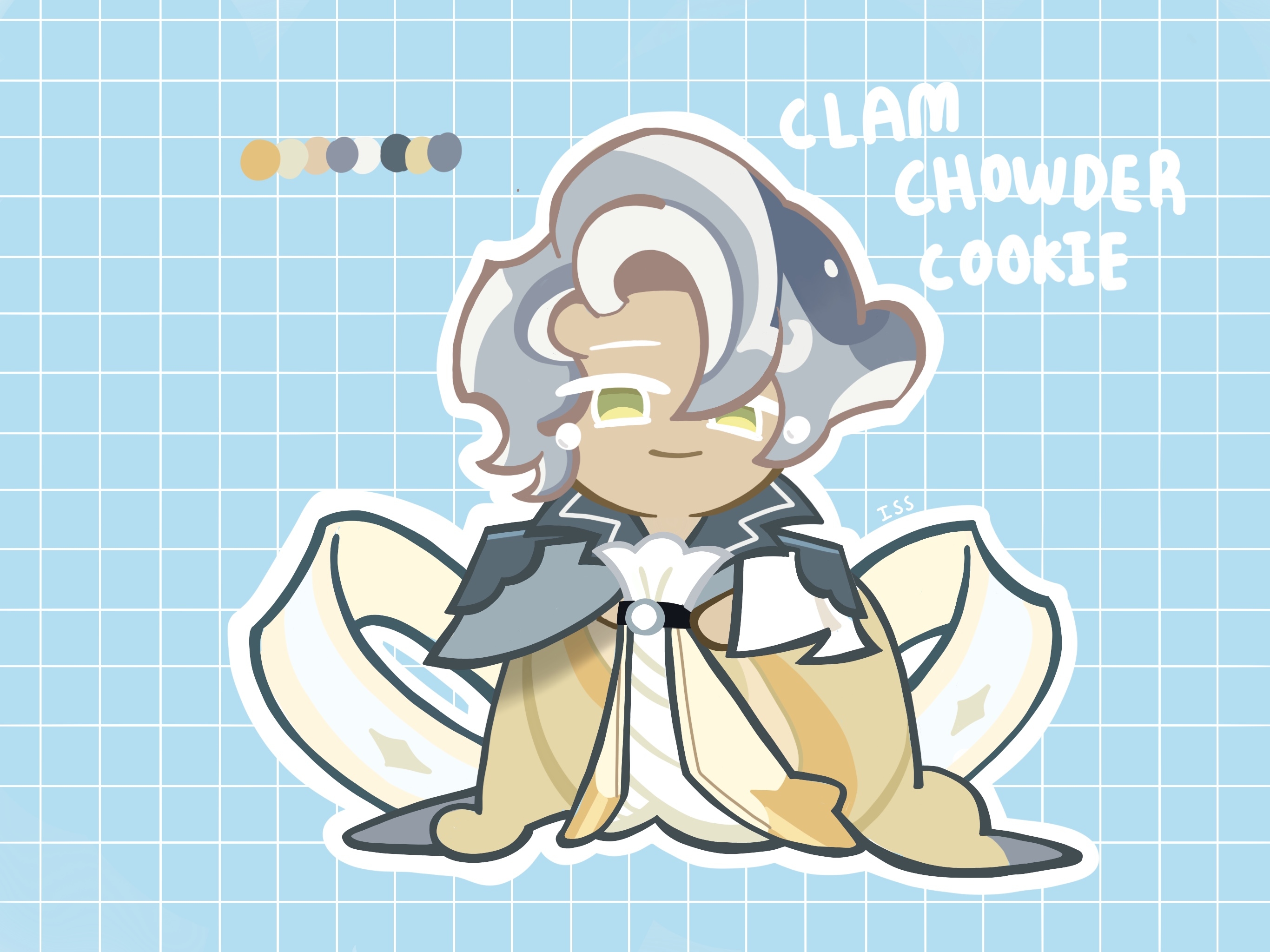 Clam chowder cookie cricket_blue369 - Illustrations ART street