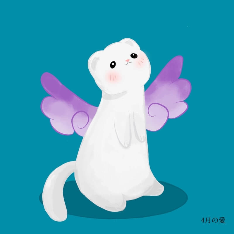 Chibi Ferret Drawing