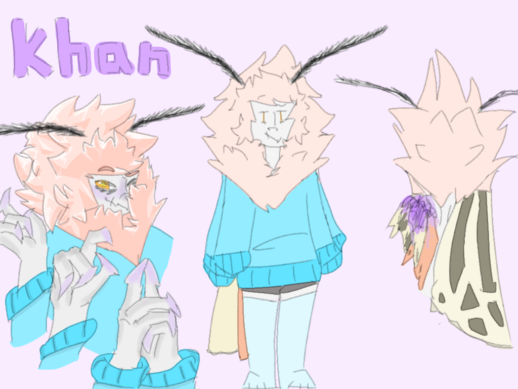 Moth boi w/ color worrmgutssss - Illustrations ART street