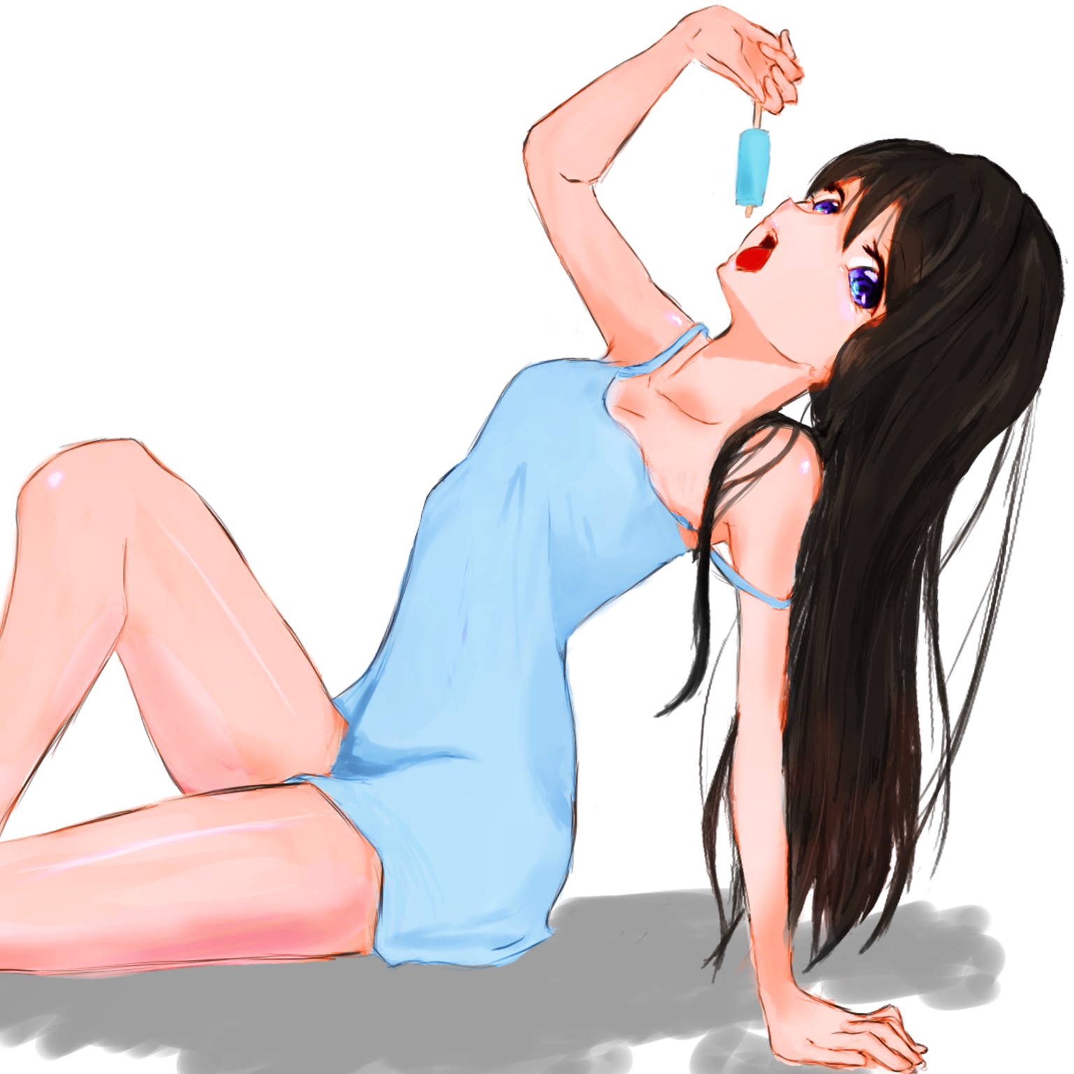 黒髪ロング Mhun - Illustrations ART street