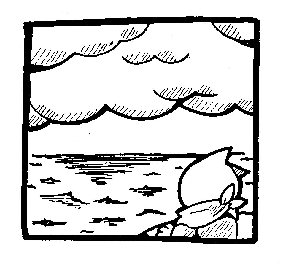 Inktober 17 - Storm envandrare - Illustrations ART street