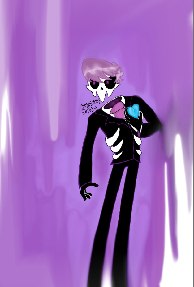 Lewis - mystery skulls Suspicious-skitty - Illustrations ART street