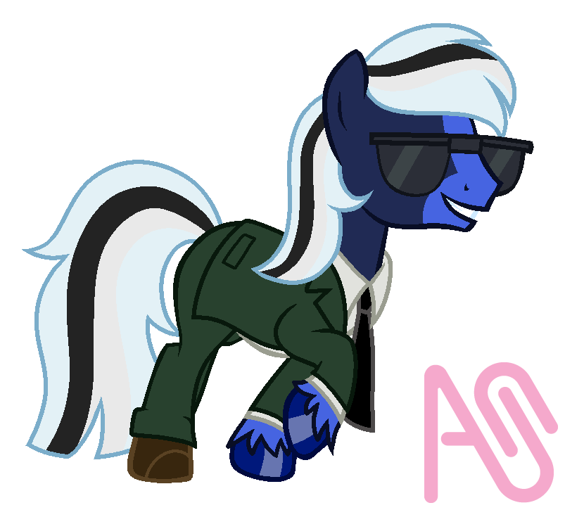 (Repost) Ghostpony as agent six Siti_Shafiyyah - Illustrations ART street