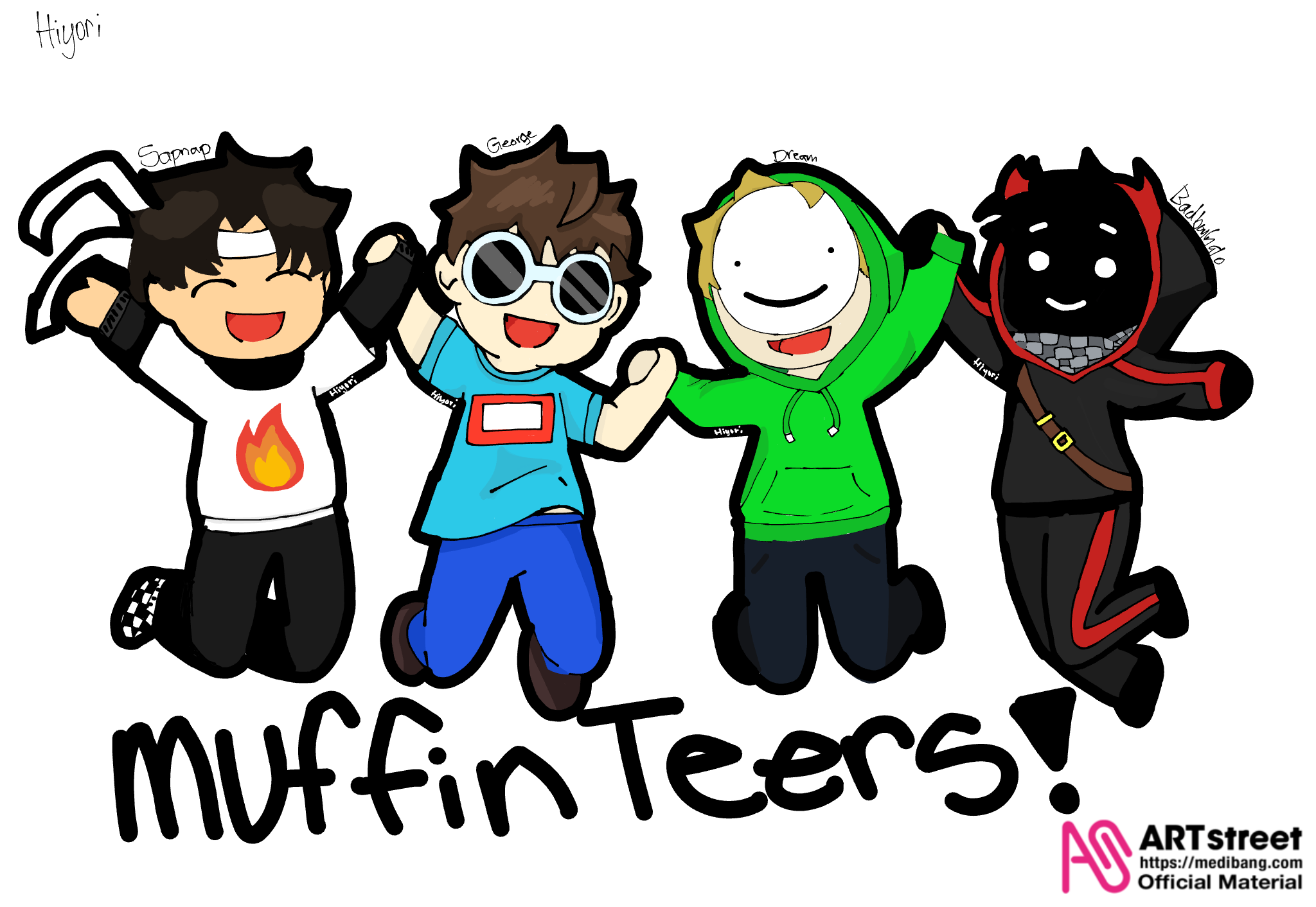 MuffinTeers Hiyori Iki - Illustrations ART street