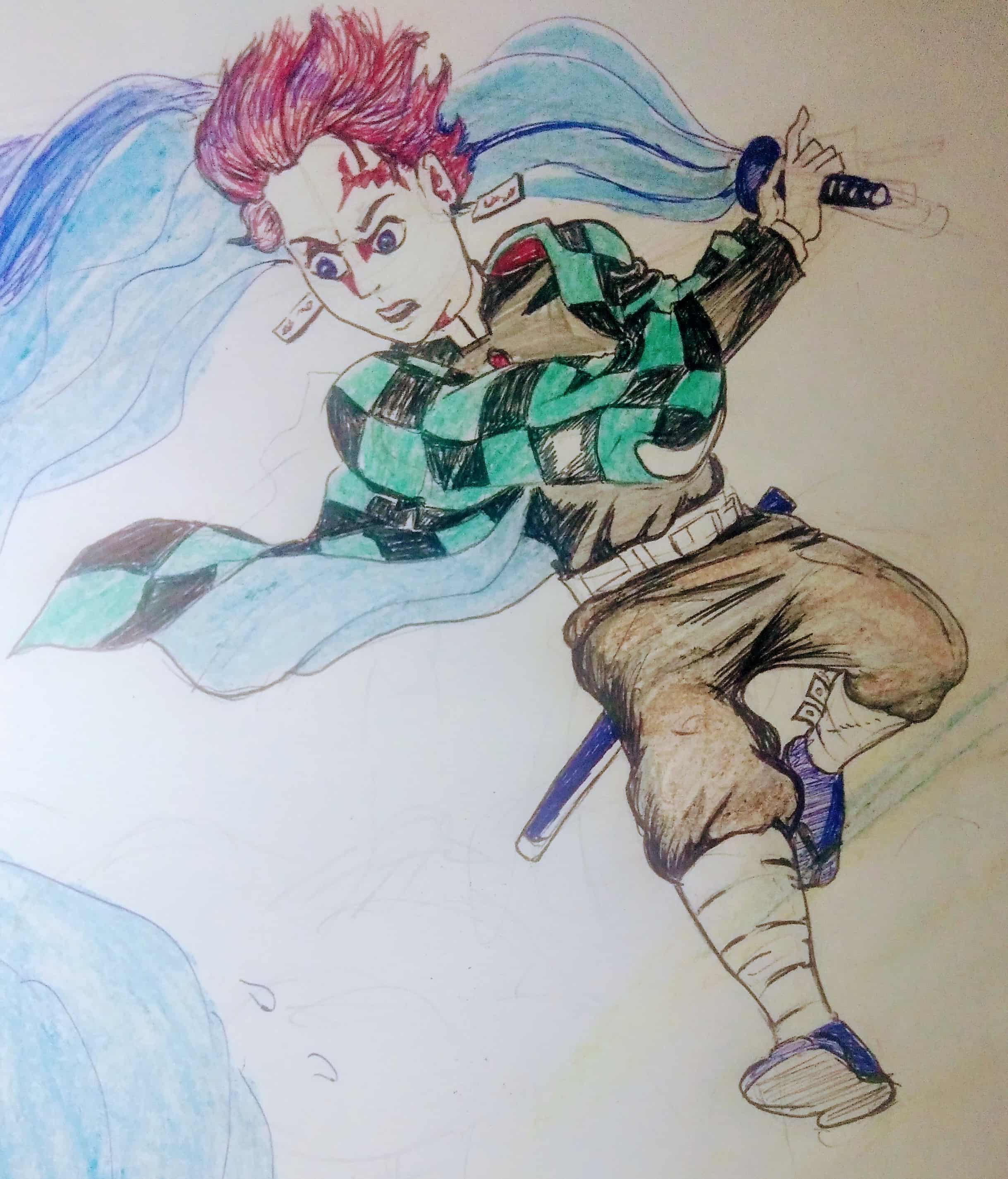 Tanjiro the secred child of promise Et Tsu - Illustrations ART street