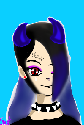 Shade demonic oc Emo_weeb888 - Illustrations ART street