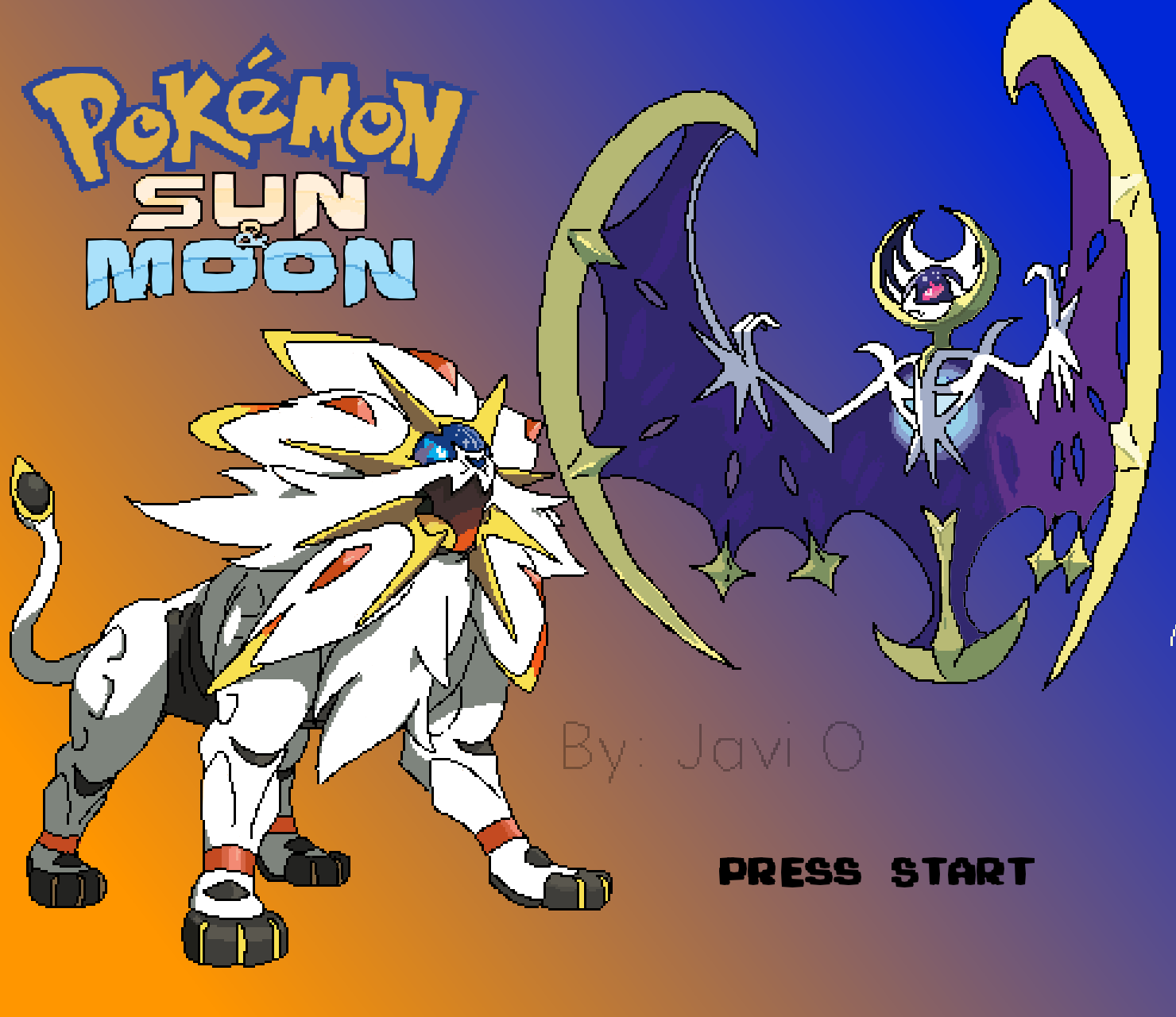 Pokémon sun & moon game boy Jdraws - Illustrations ART street
