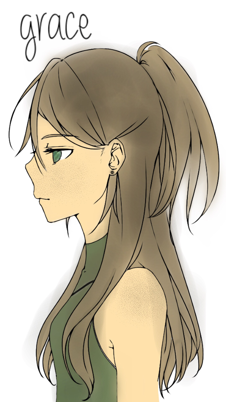 Green girl