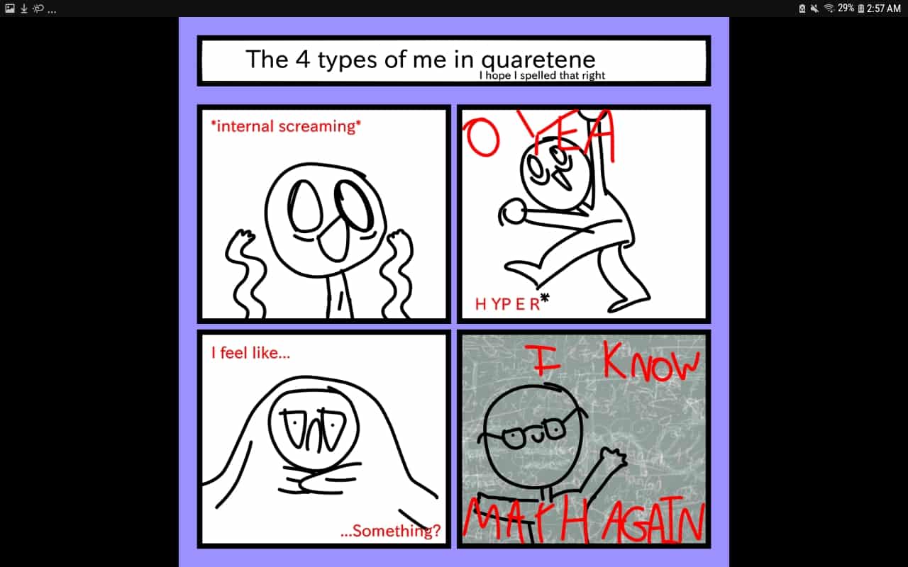 ɔnɹsəp ɔələɐbnɐ and the 4 types of me in quaretene RainbowKittyIsPoofed ...