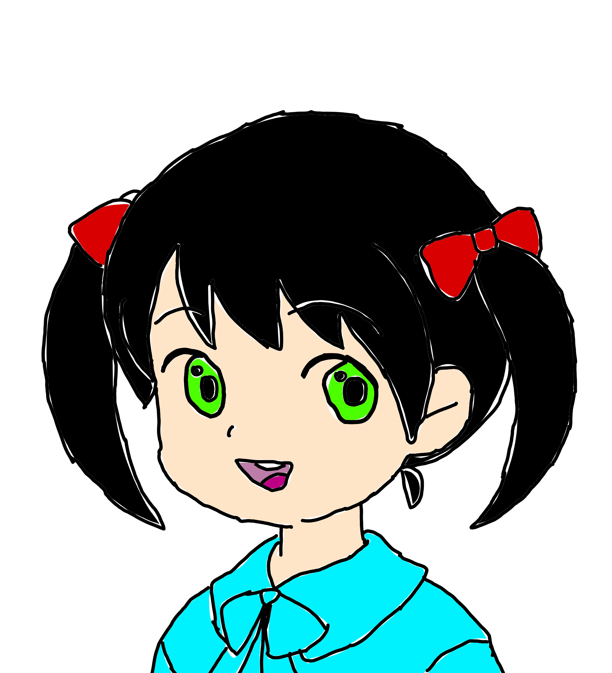 Ecstatic Girl Mi$che - Illustrations ART street