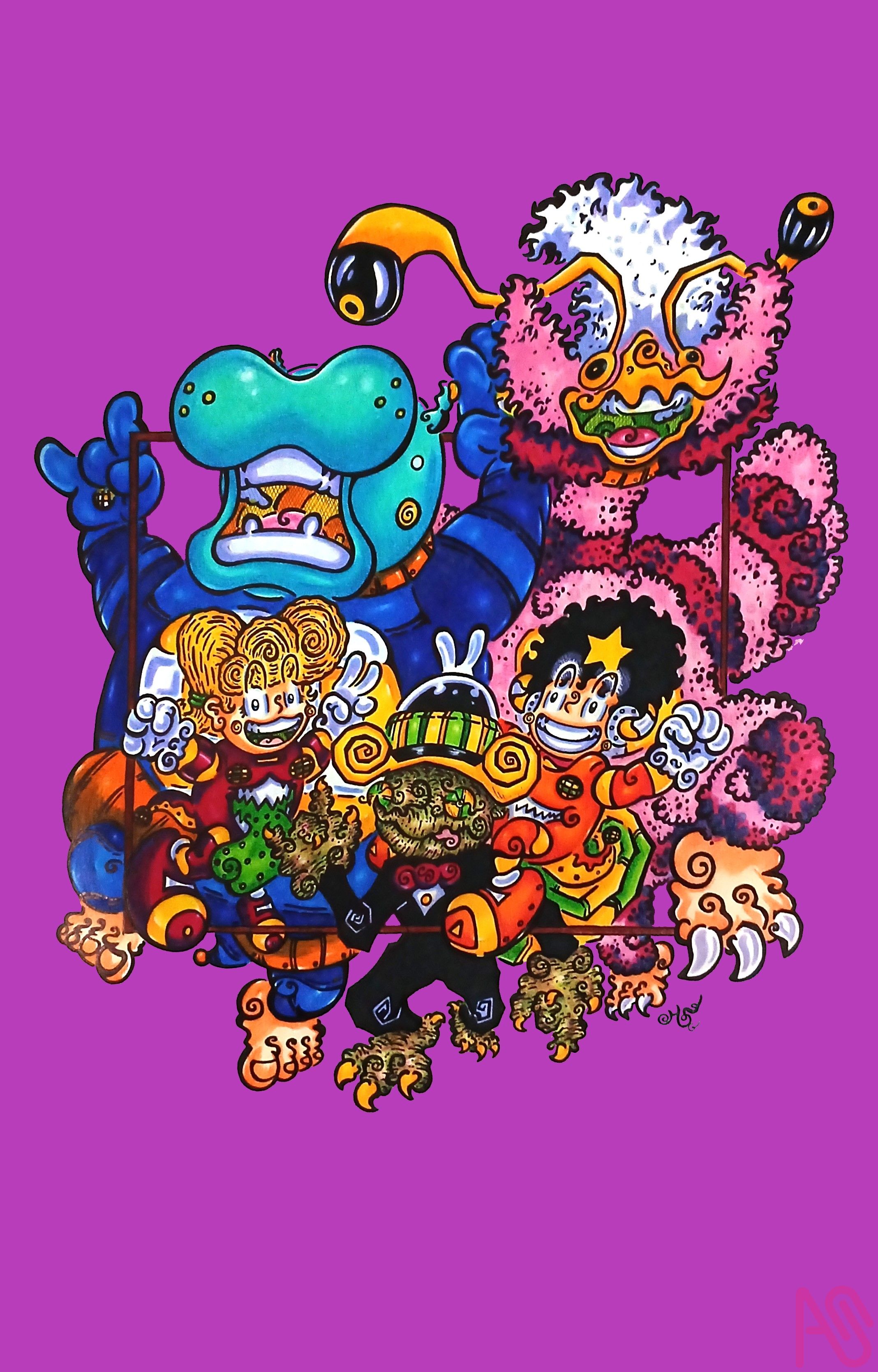 One Tale - Good Morning MSALAMANDRA - Illustrations ART street