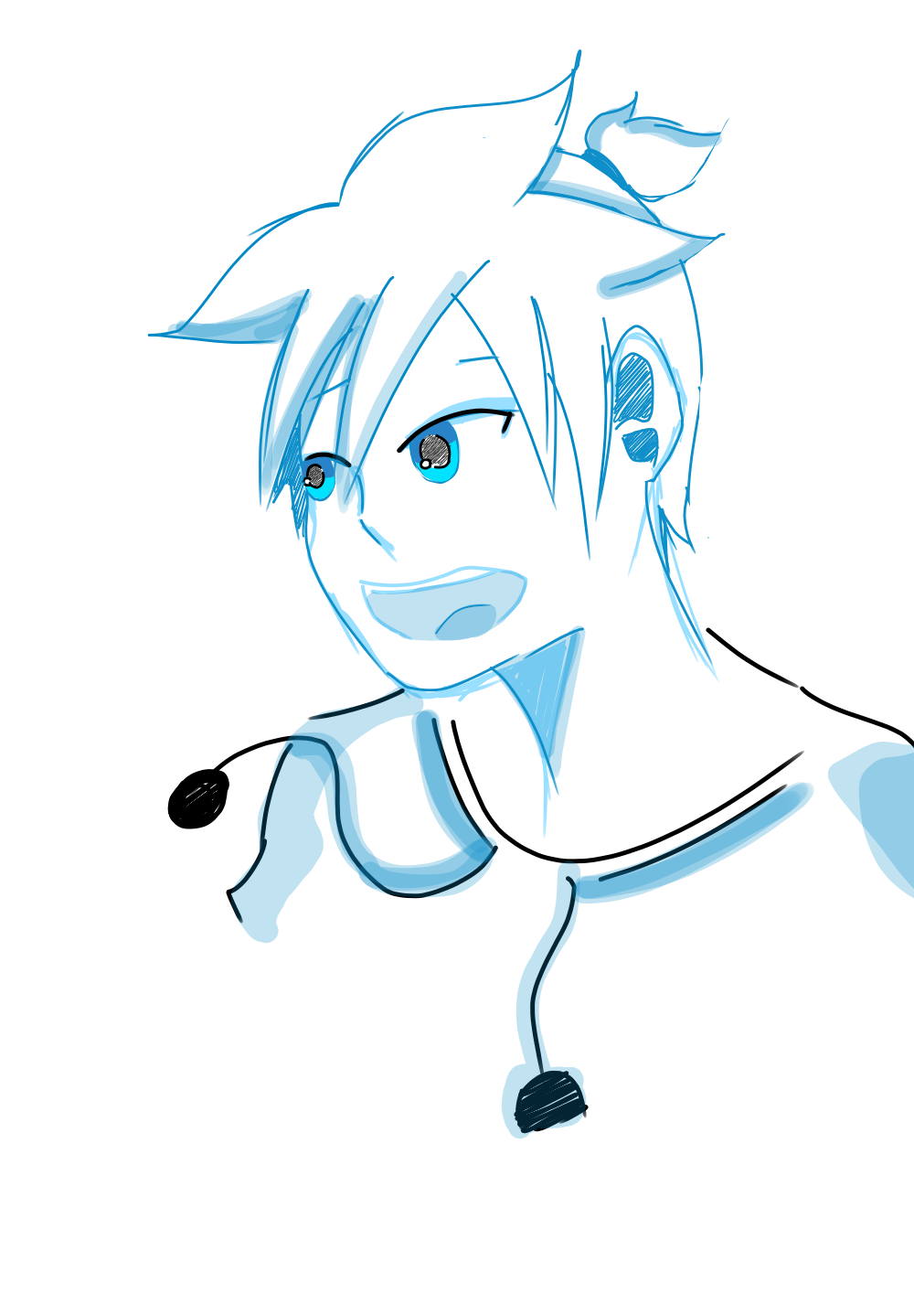 len sketch Hana - Illustrations ART street