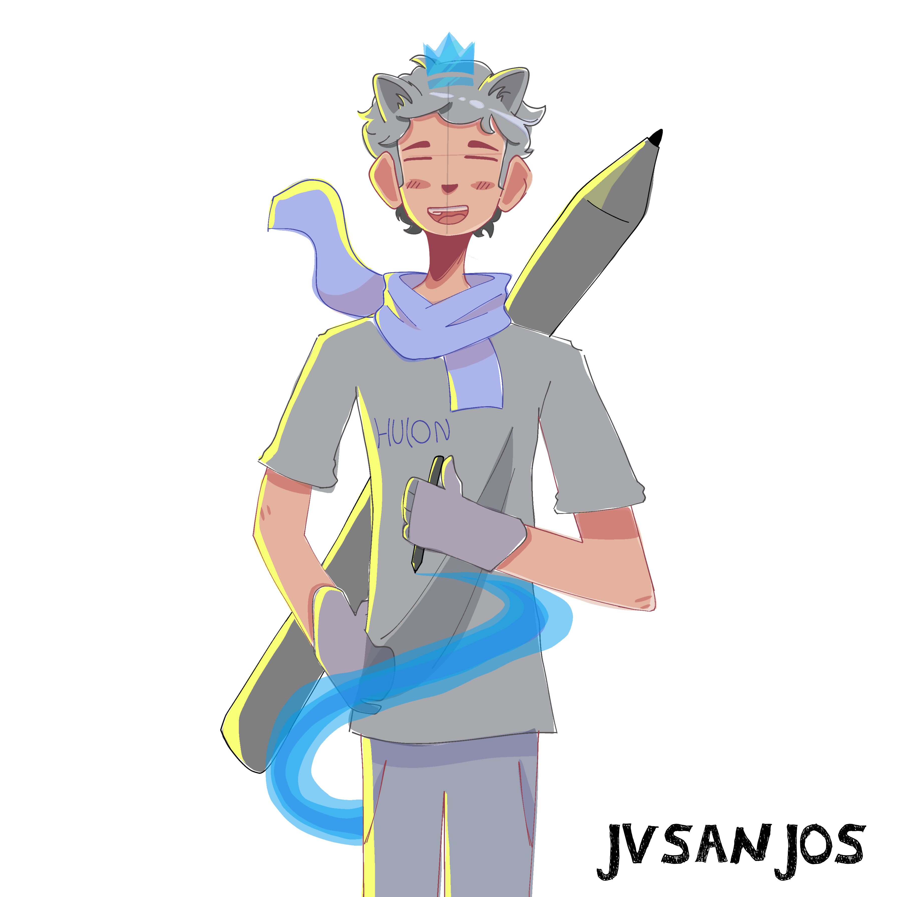 Human Leon - Fantasy adventure JVSAnjos - Illustrations ART street