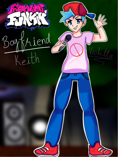 Boyfriend Keith Fnf Fnf Keith Sticker Fnf Keith Friday Discover