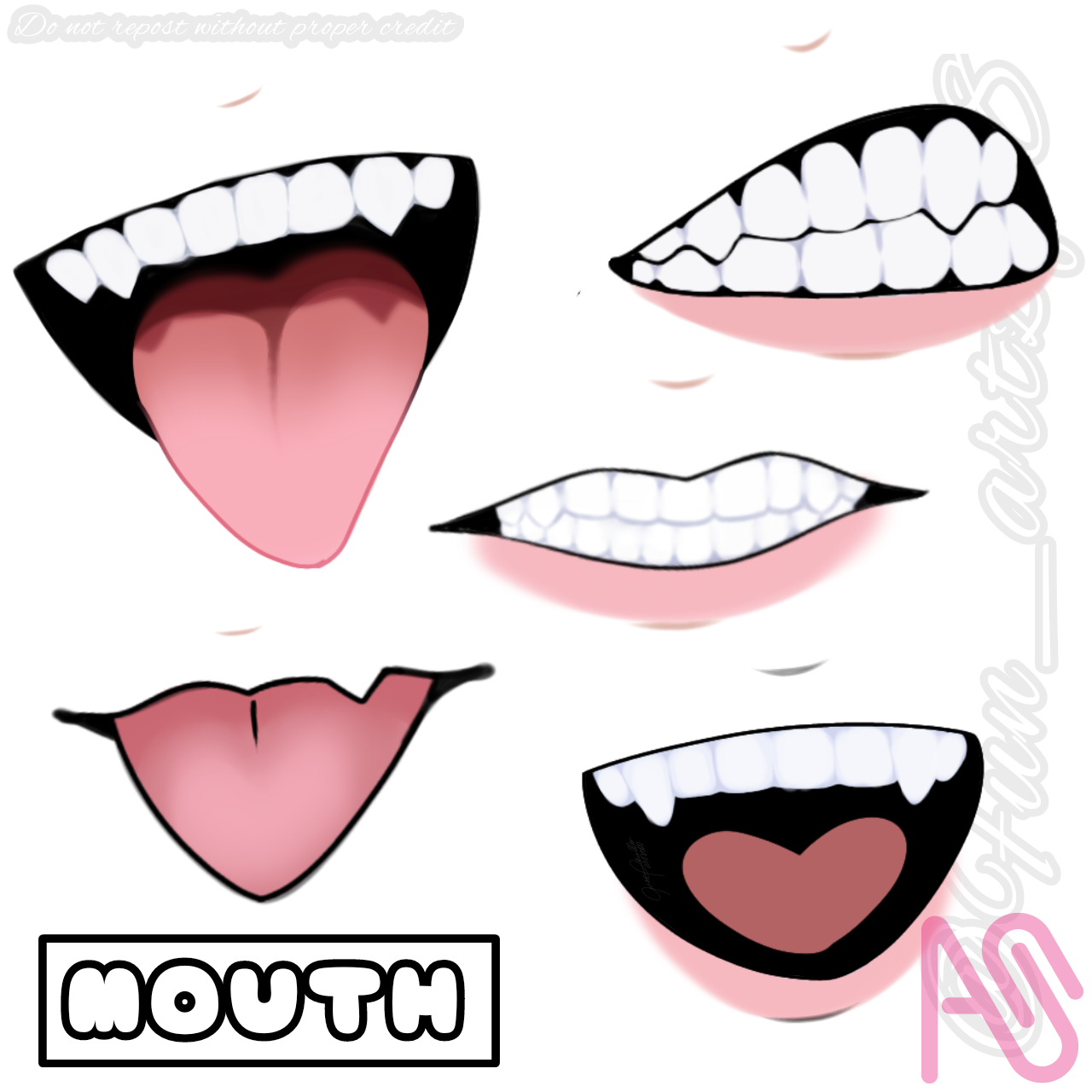 Mouth's 👁👄👁 Fun_artz :3 - Illustrations ART street