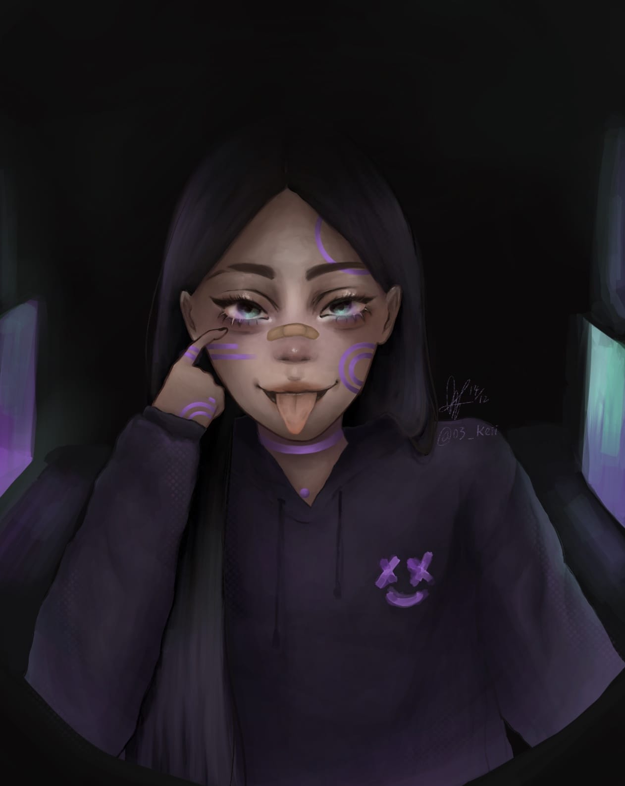 Aqua eyes 03 Keii - Illustrations ART street