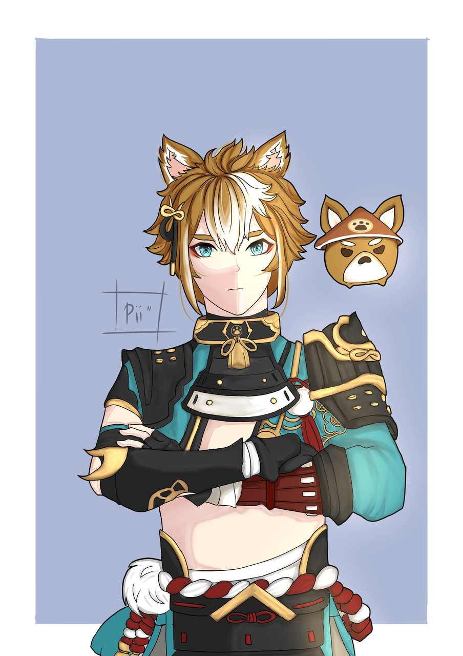 gorou fanart fyapii - Illustrations ART street