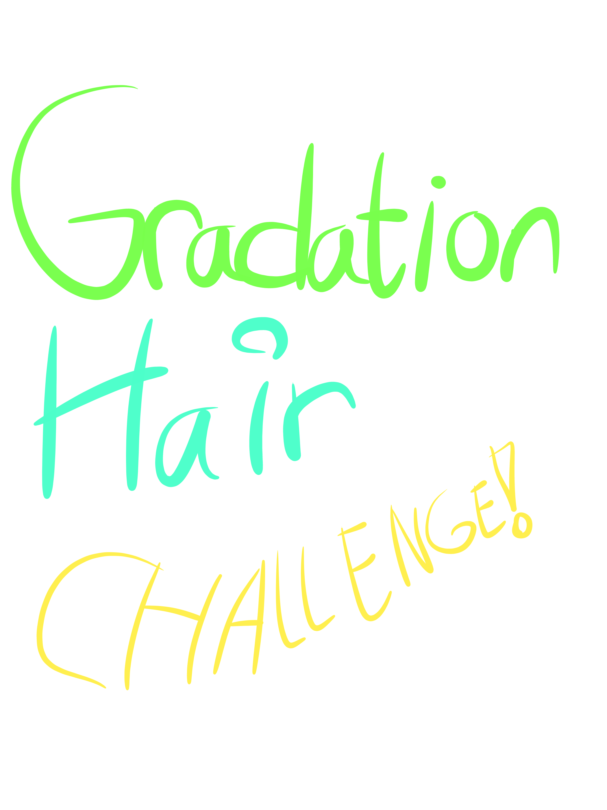 Gradation hair challenge! Read description Susilowati - Illustrations ...
