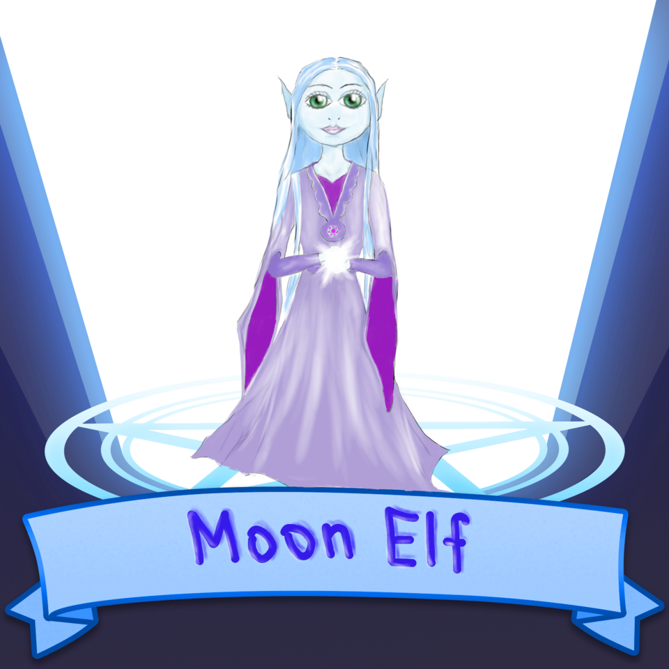 Moon Elf Valerie - Illustrations ART street