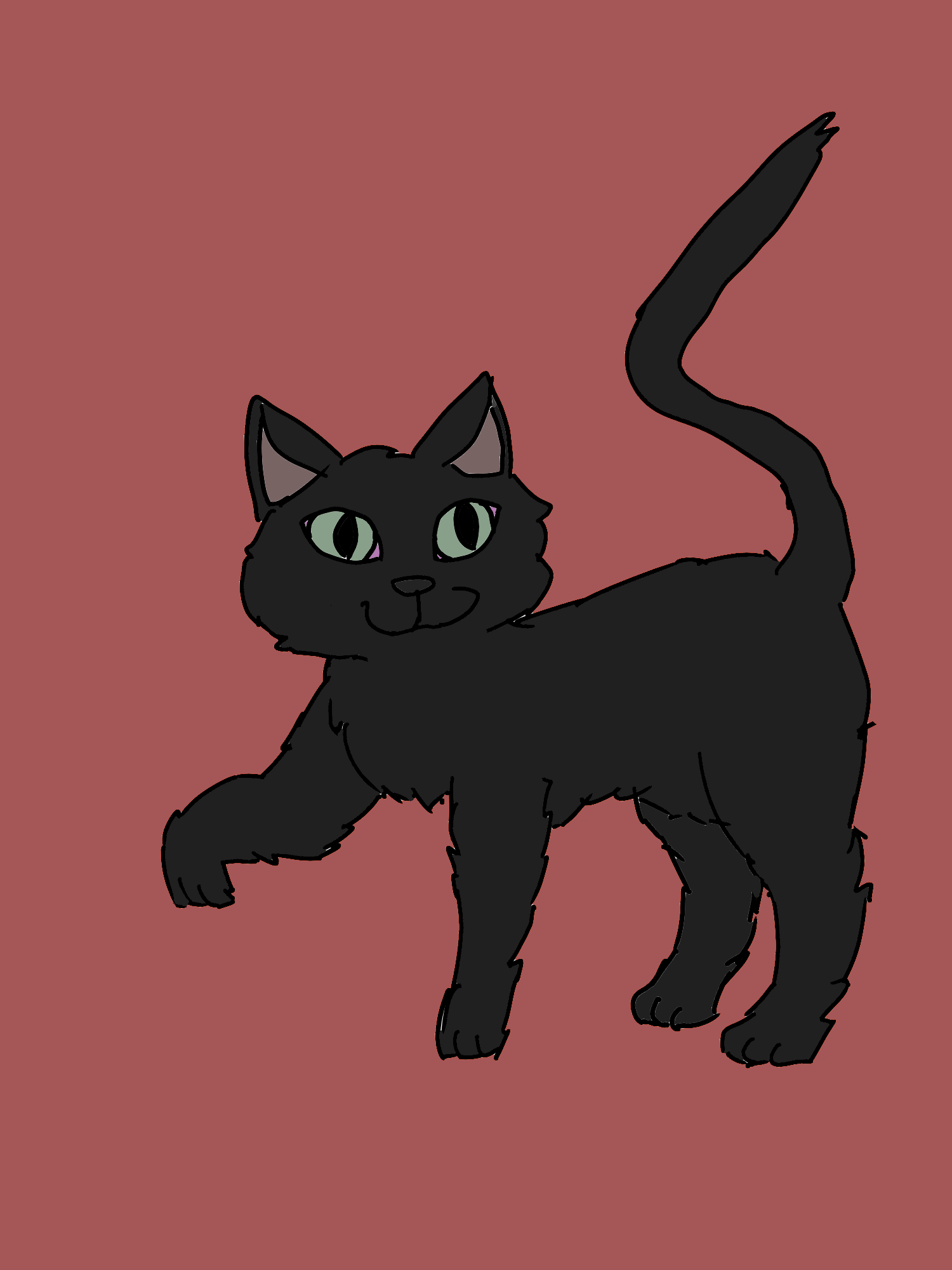 One of my Cats Wind Fish - Illustrations ART street