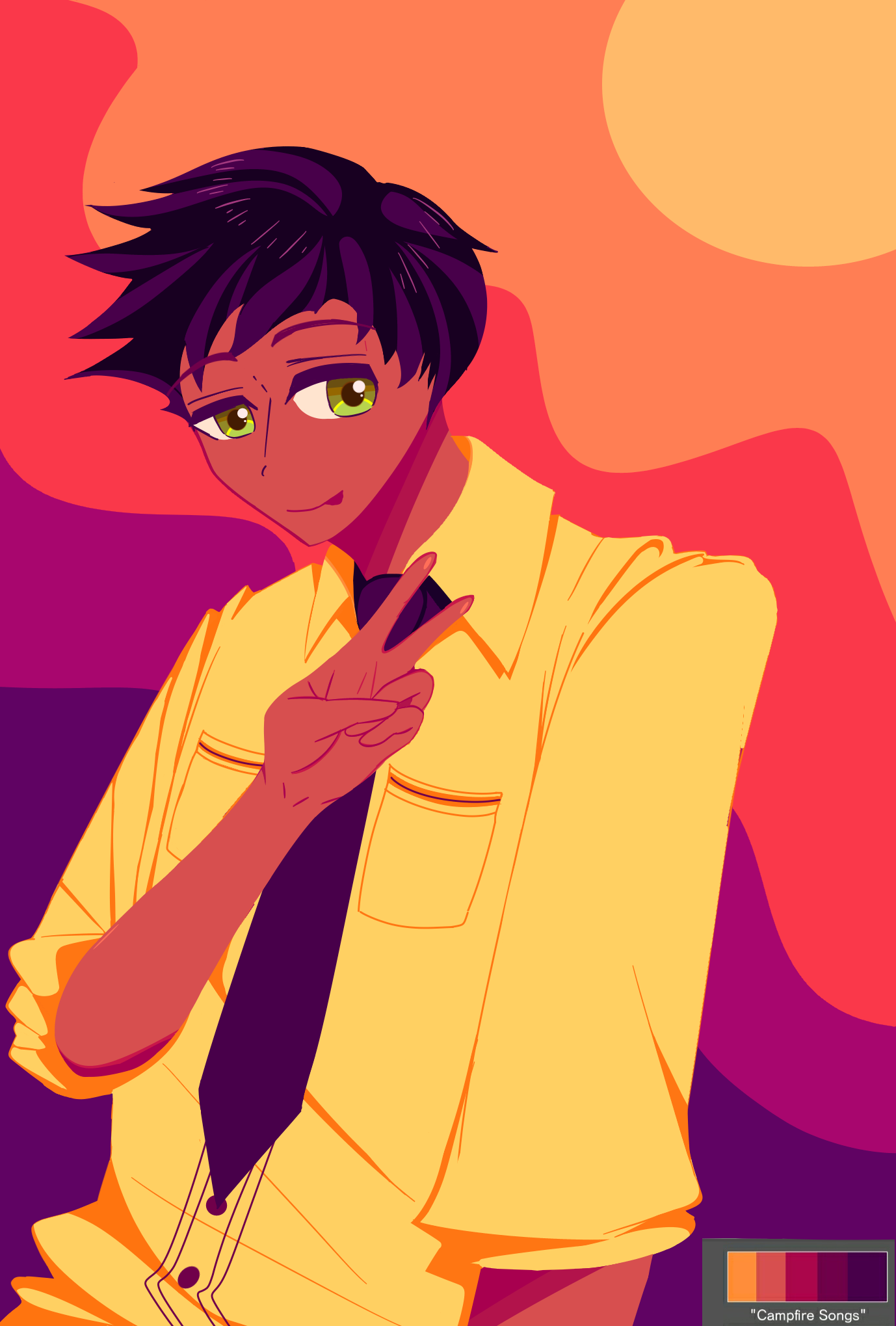 The sunset ray Miss Carla - 插图 ART street