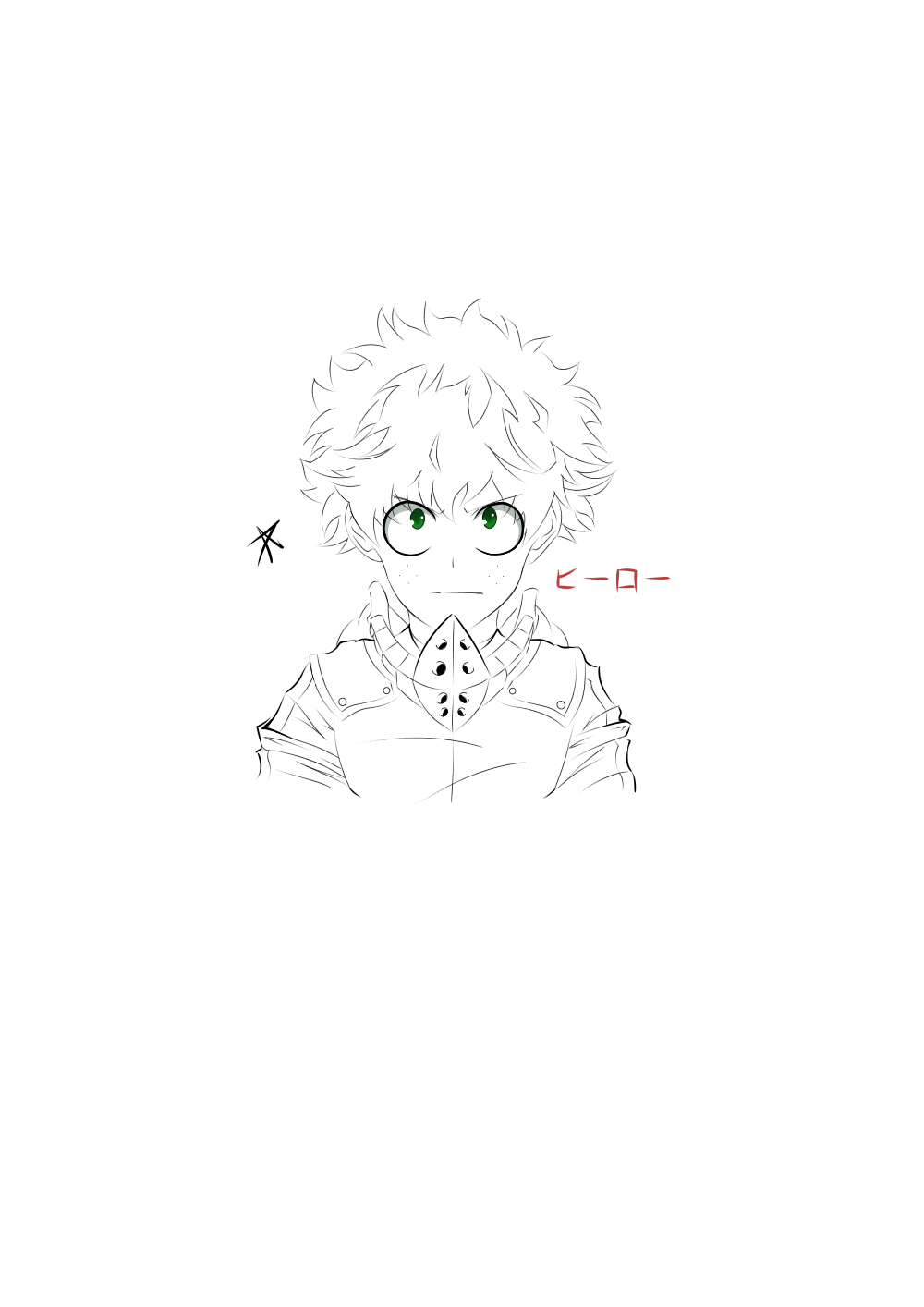 My drawing of midoriya :] Wissy03 - Illustrations ART street