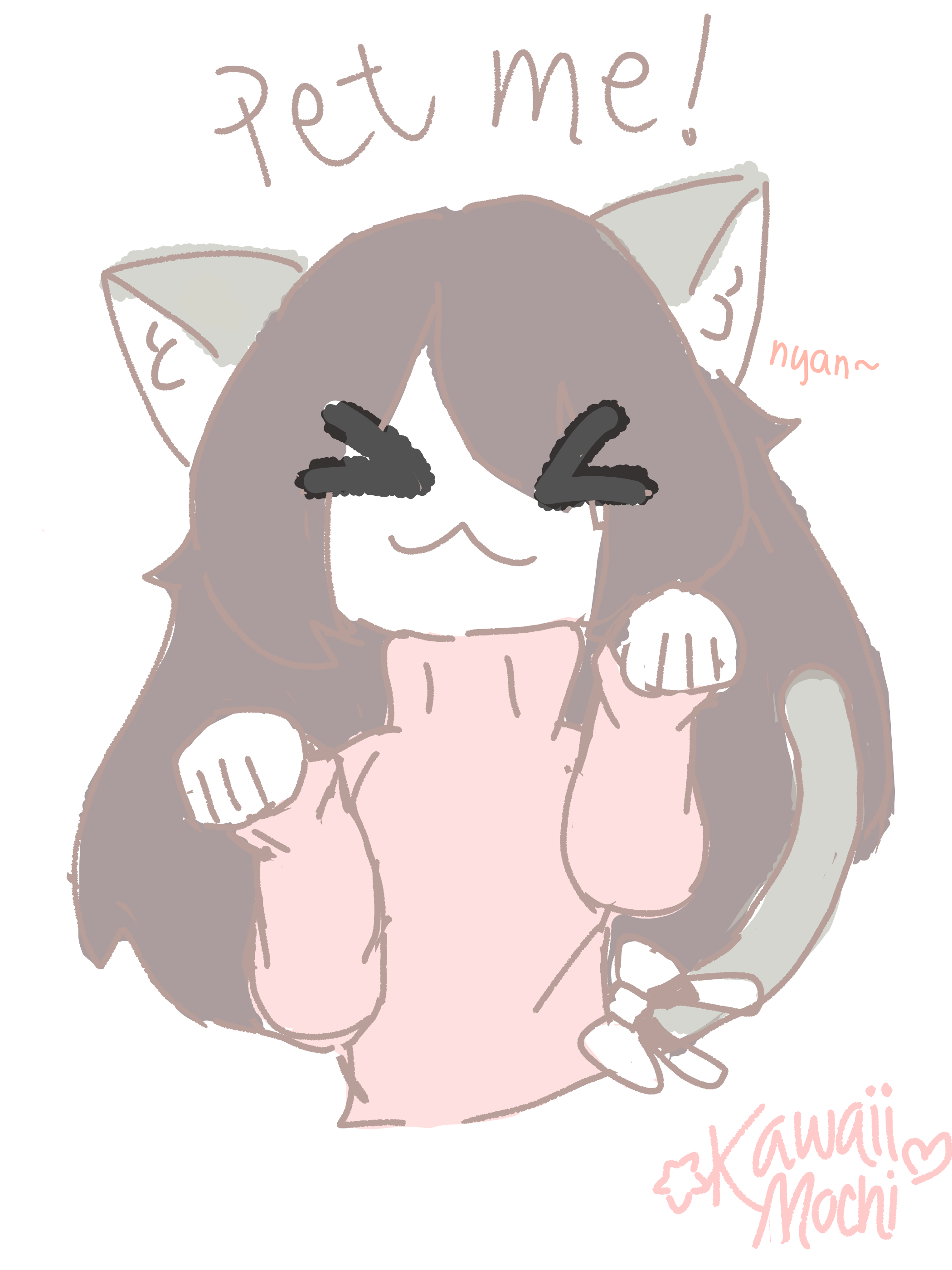 hehe yo~ im bacc! this is Rin in cat form~ Kawaii Mochi - Illustrations ...